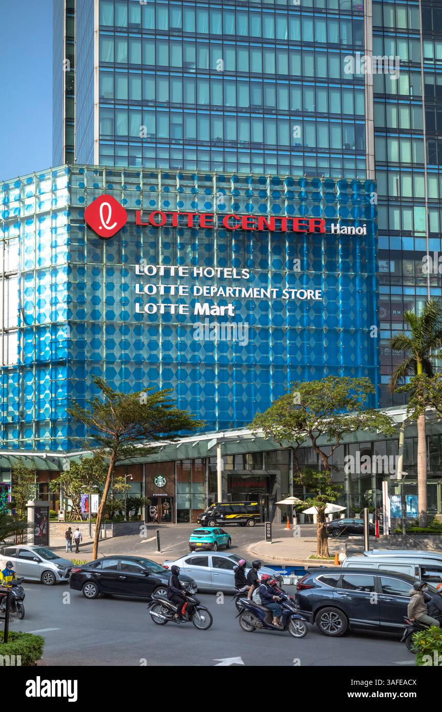 The 65-storey Lotte Center Hanoi, one of the tallest buildings in ...