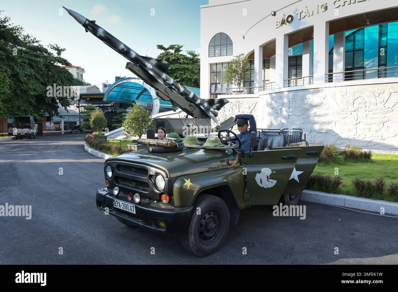 VIETNAM, Hanoi city, B52 victory museum , displays military equipment ...