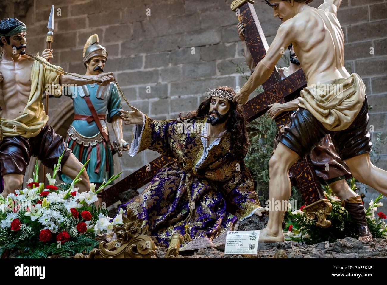 Holy Week Reflections: The Crucifixion in Avila Cathedral Stock Photo ...