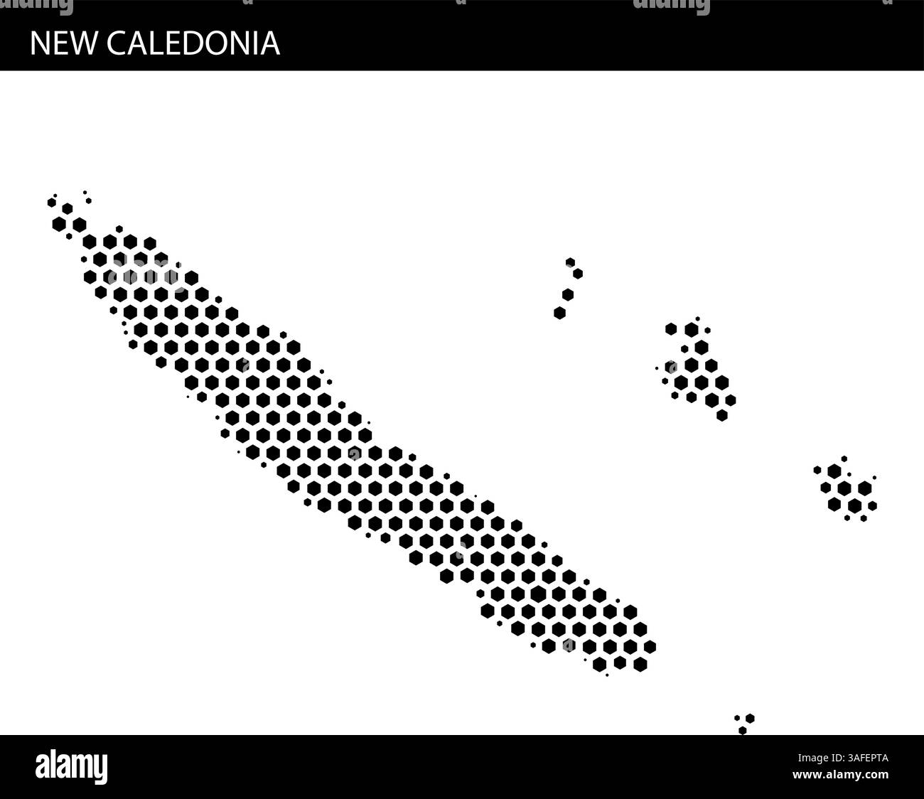 Unique hexagonal shapes Black and White Stock Photos & Images - Alamy