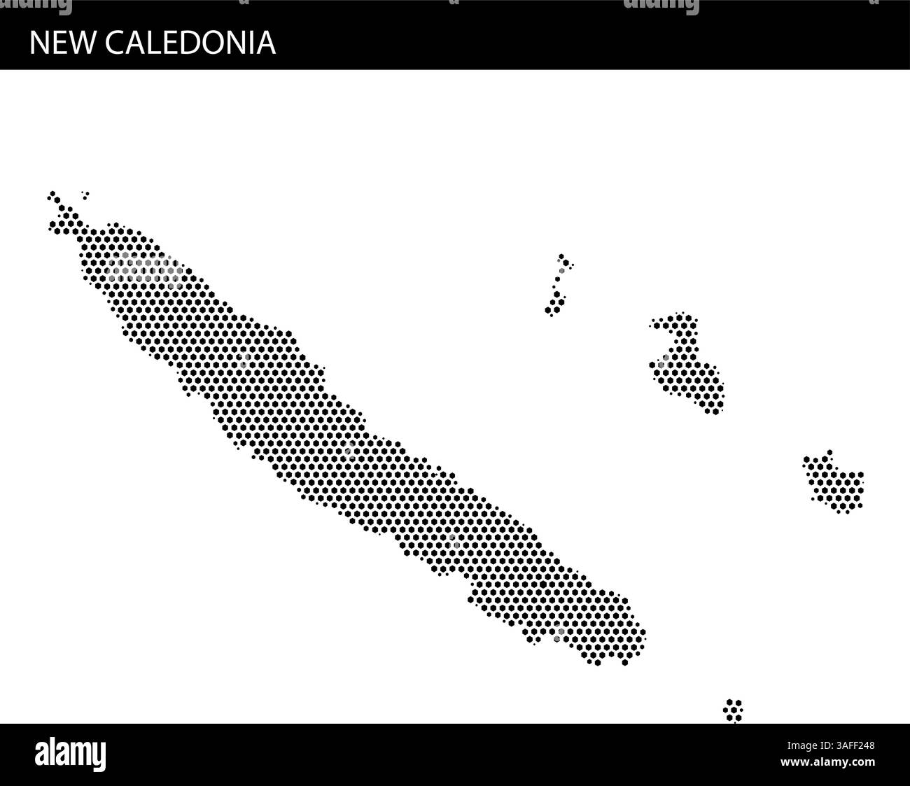 Unique hexagonal shapes Black and White Stock Photos & Images - Alamy