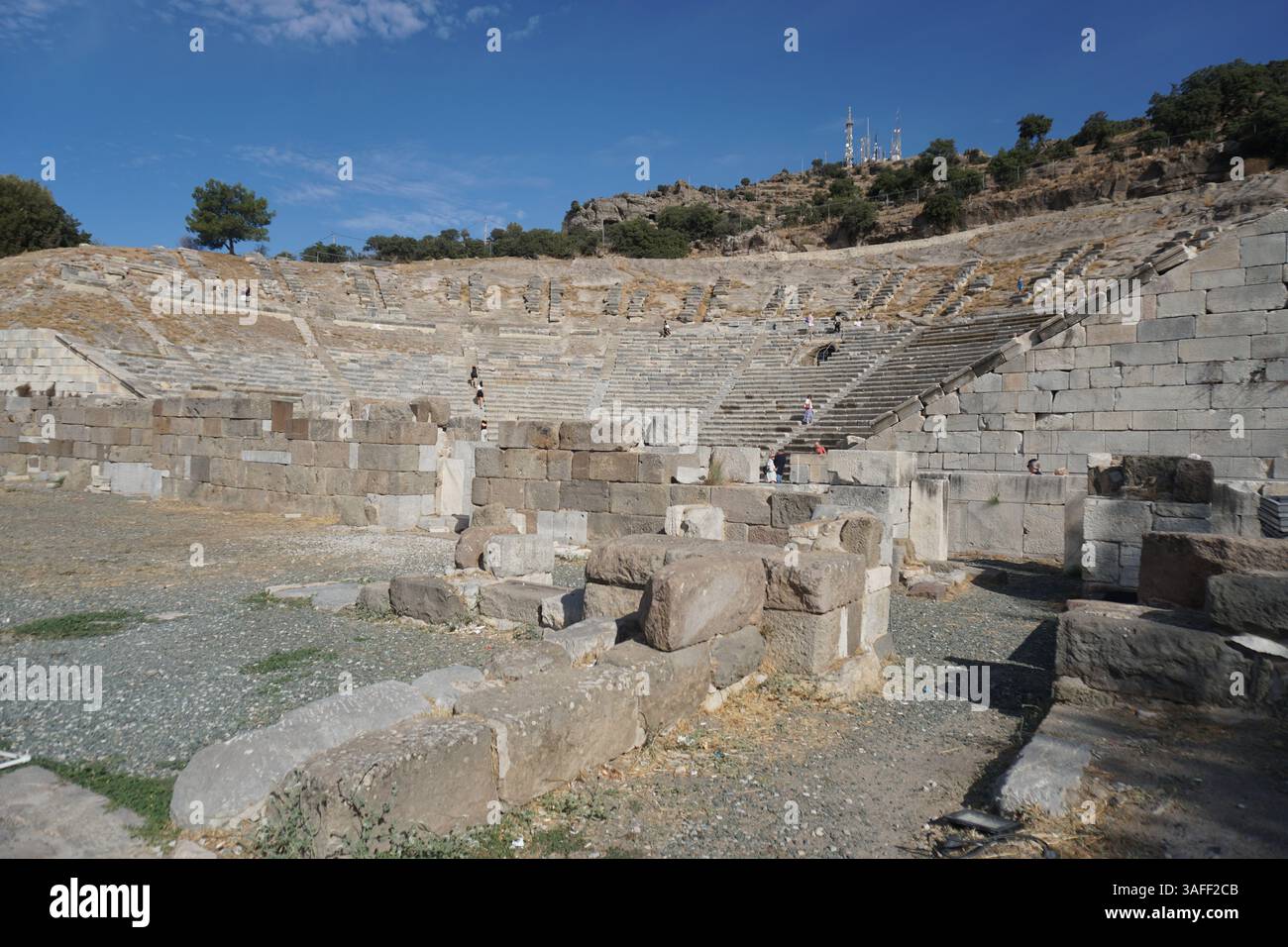 The Roman amphitheatre at Bodrum, Turkey Stock Photo - Alamy