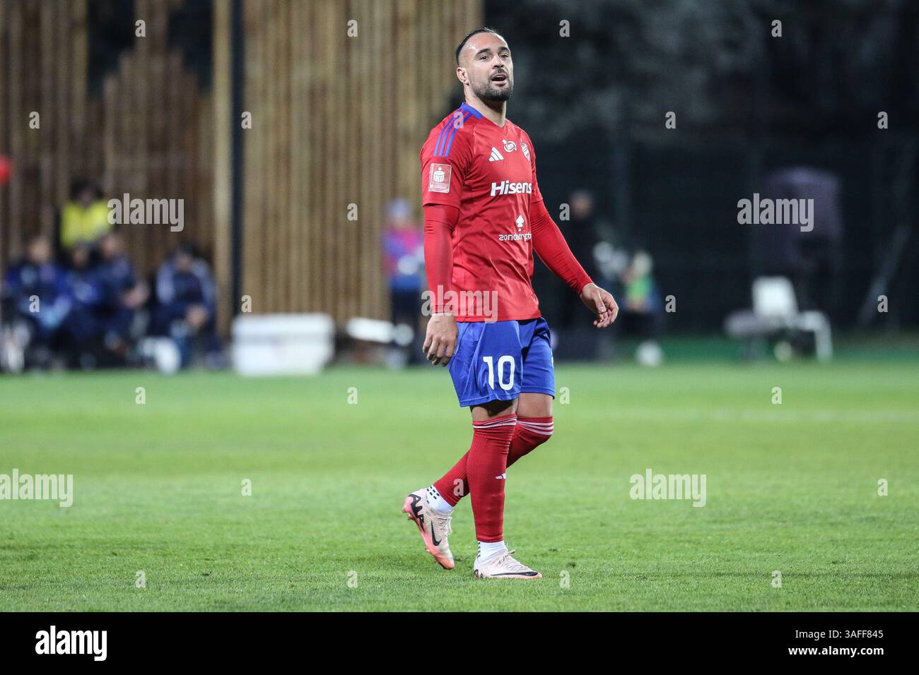 Niepolomice, Poland, 7th April, 2025, football 2024 2025 PKO BP ...