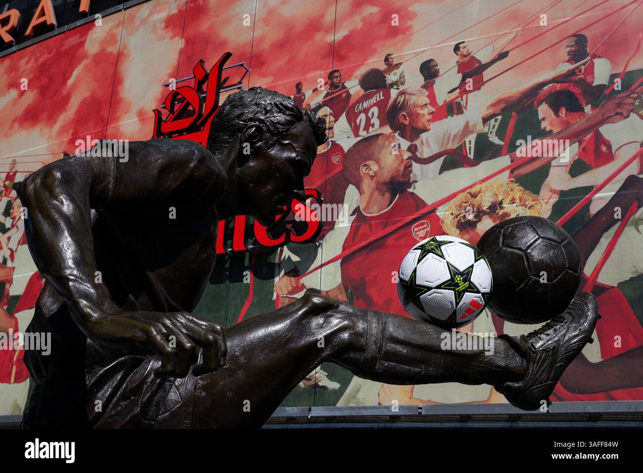 London, England, 7 April 2025 - A general view of the outside of ...