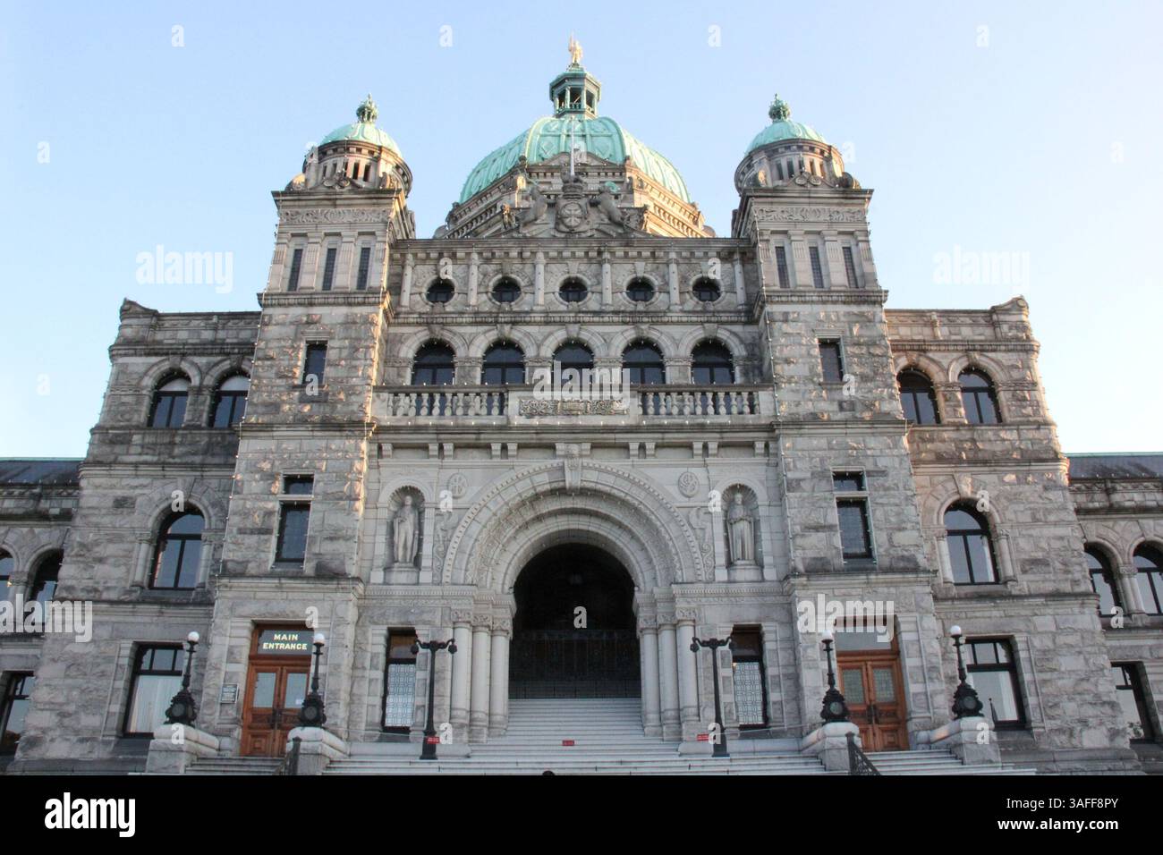 The Legislative buildings in VICTORIA, BC., Wednesday, Aug. 15, 2012 ...