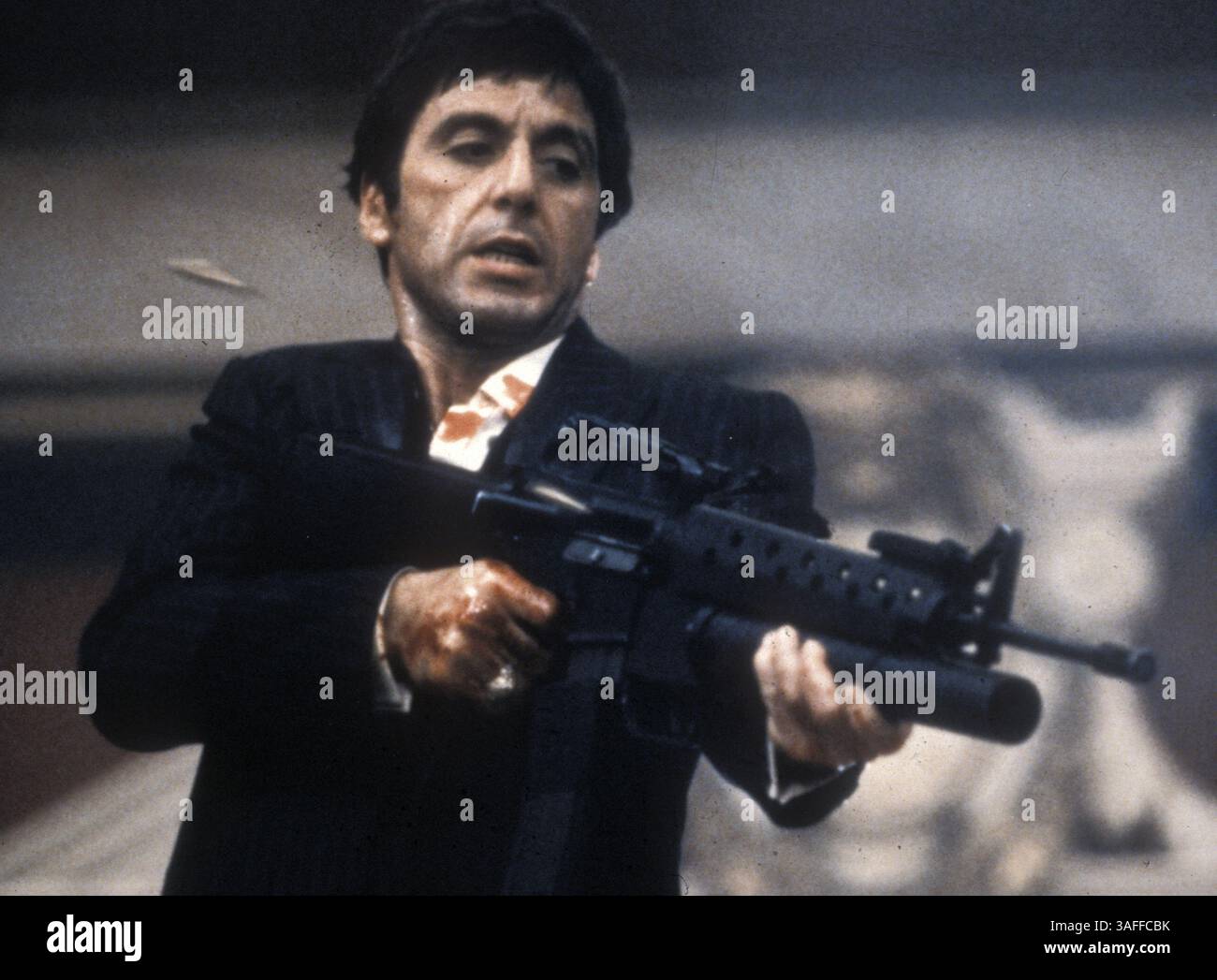 Studio Publicity Still from "Scarface" Al Pacino 1983 Universal File ...