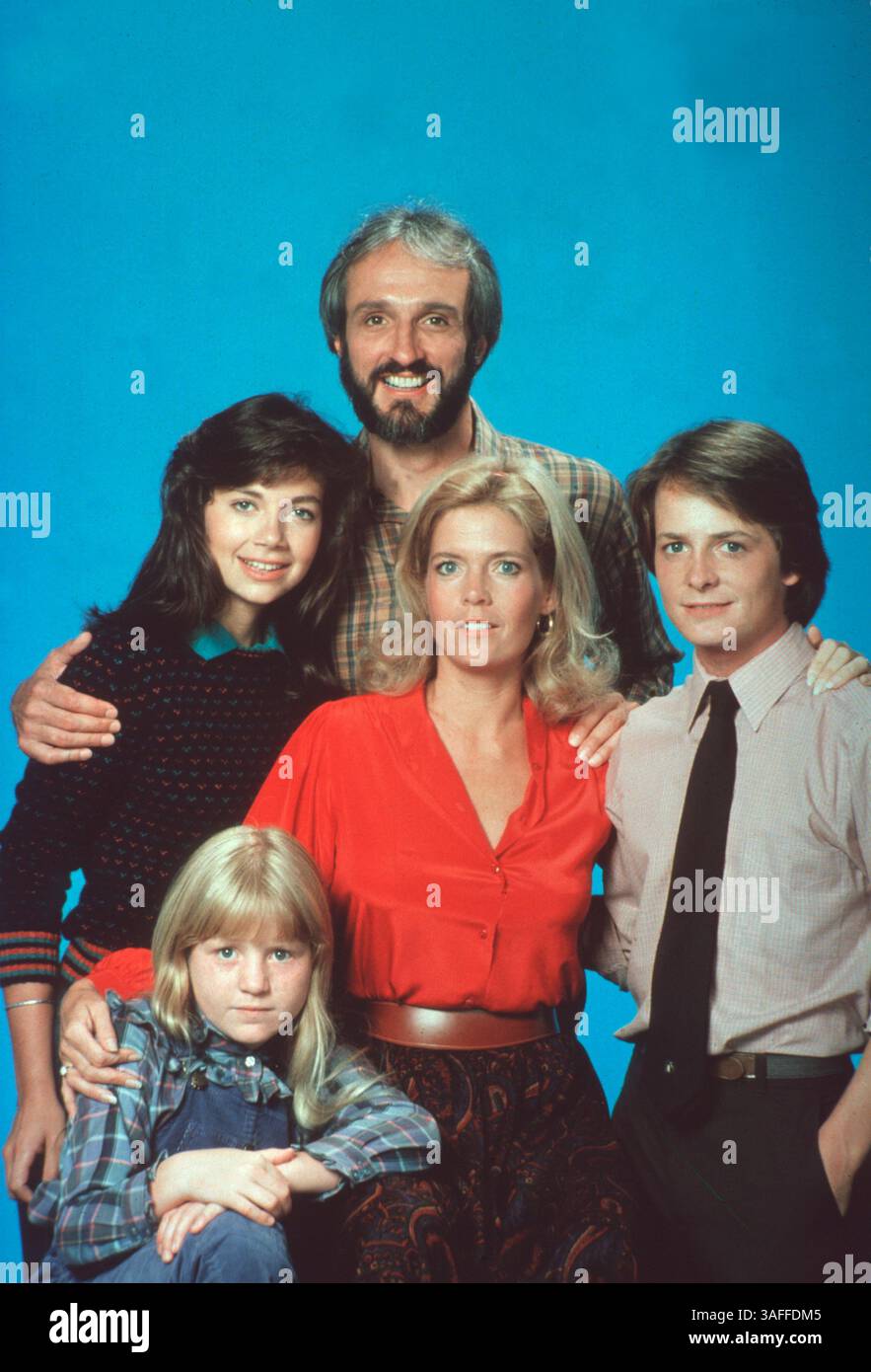 Studio Publicity Still from "Family Ties" Tina Yothers, Justine Bateman ...