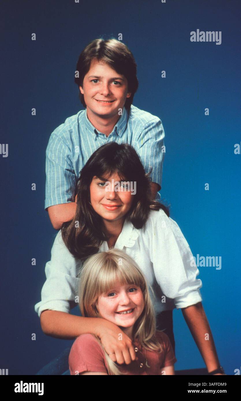 Studio Publicity Still from "Family Ties" Michael J. Fox, Justine ...