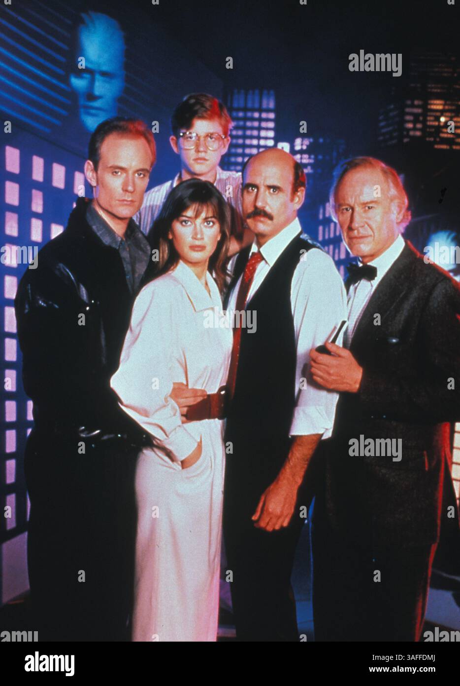 Studio Publicity Still from "Max Headroom" Matt Frewer, Amanda Pays ...