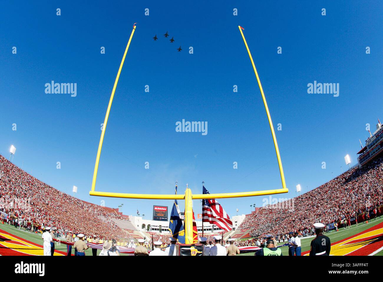 September 01, 2012: Flyover before the NCAA football game between the ...
