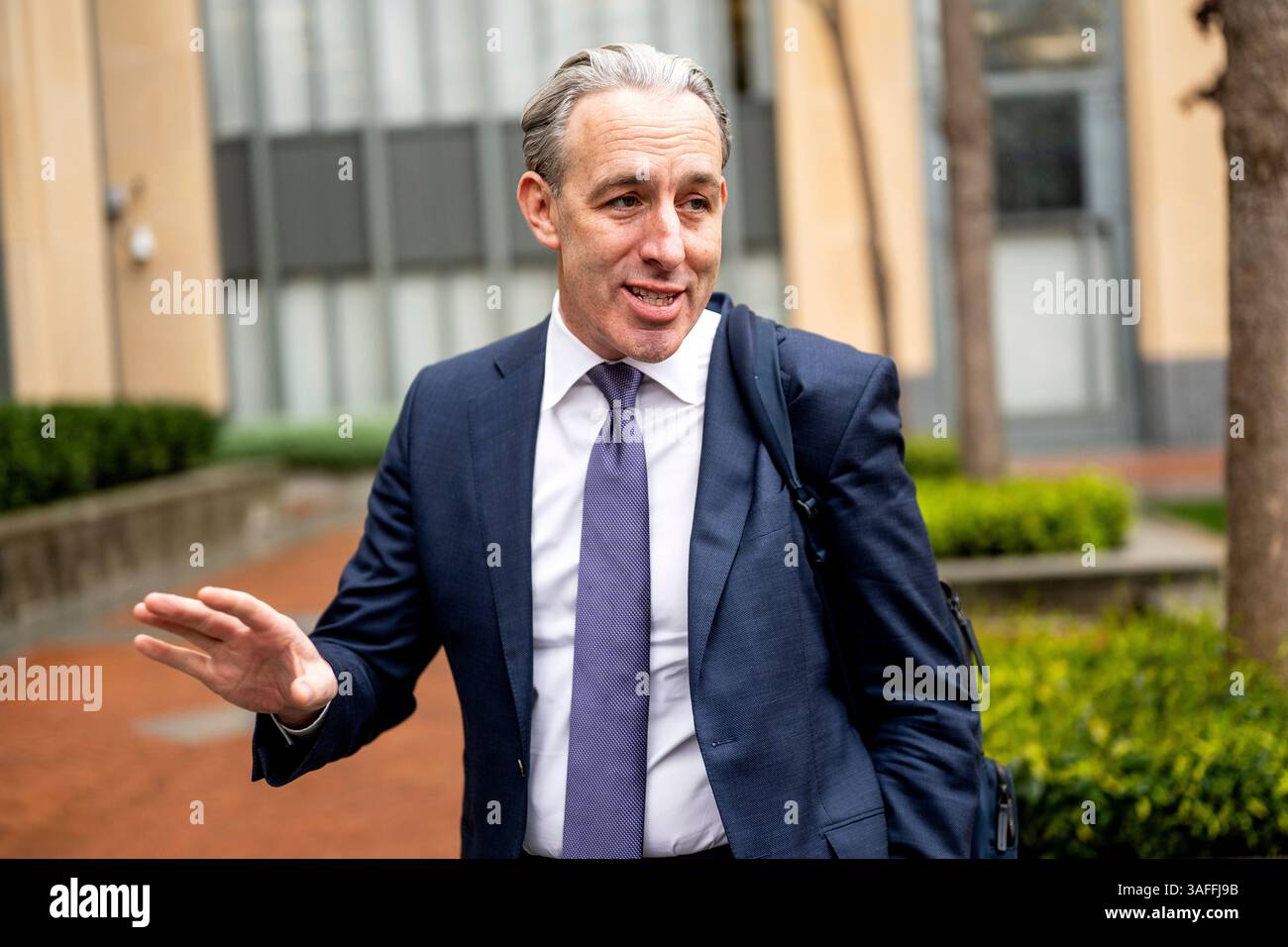 Attorney David Greenspan arrives at federal court on Monday, April 7 ...