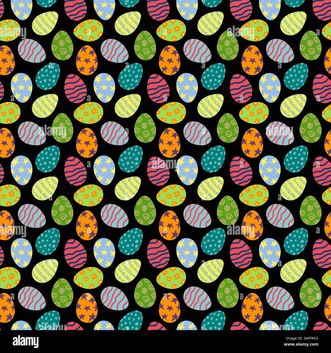 Easter setting gift box Stock Vector Images - Alamy