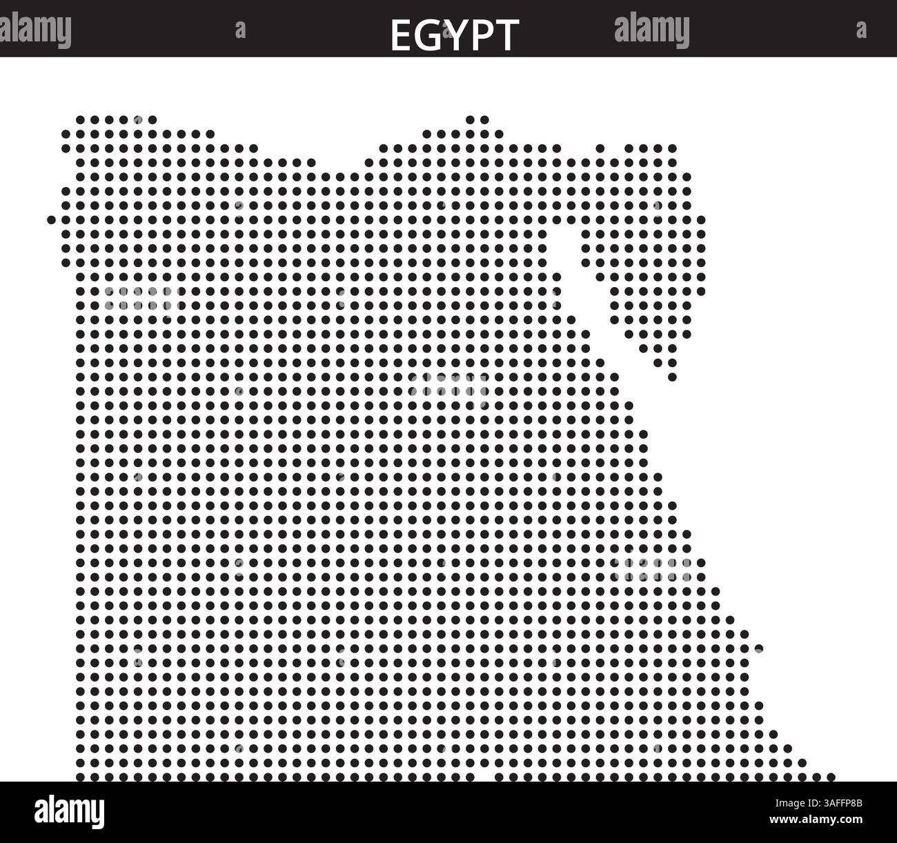 This detailed map of Egypt showcases various geographical features and ...