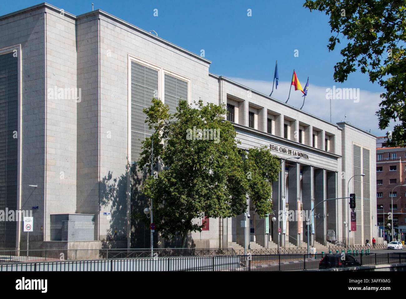 The Royal Mint of Spain, located in Madrid. Where euro coins and ...