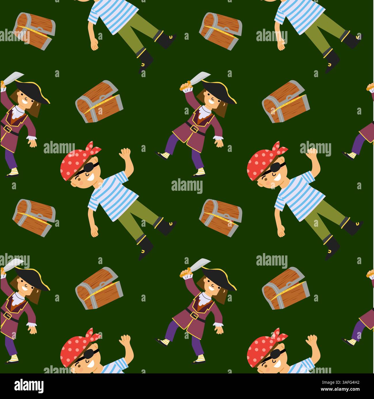 Cartoon treasure map animated hi-res stock photography and images - Alamy