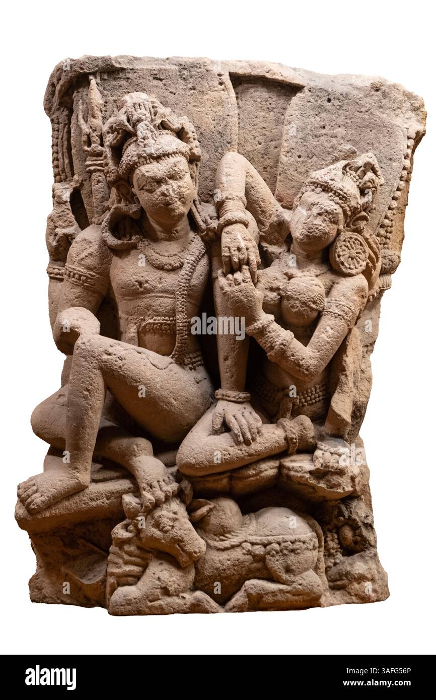 Uma Mahesvara, Bhwanishankar temple, Bhubaneshwar, 9th century AD Stock ...