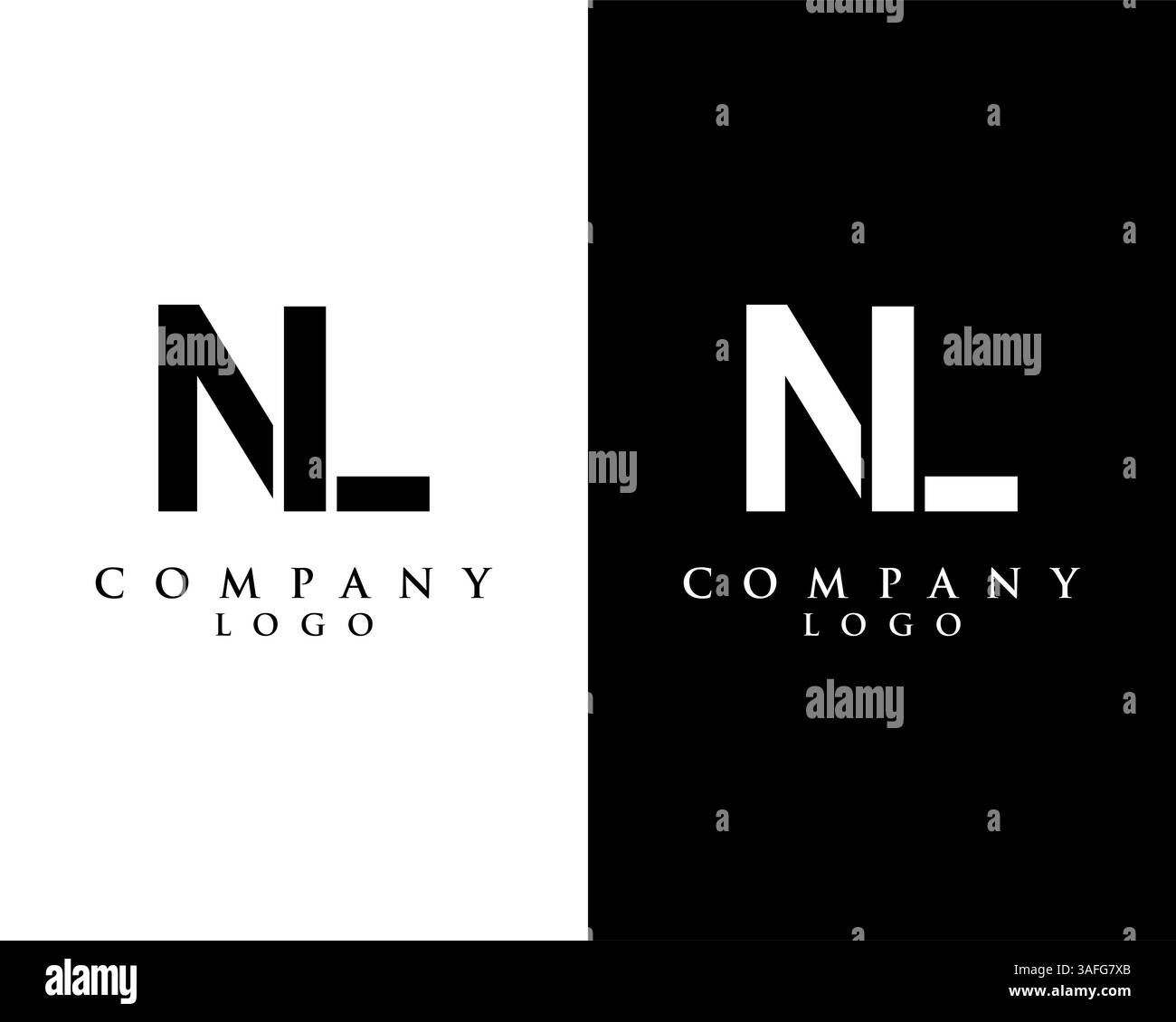 Nl clean logo Black and White Stock Photos & Images - Alamy