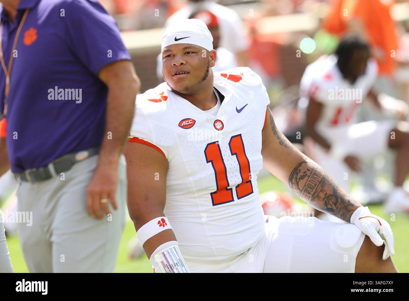 CLEMSON, SC - APRIL 05: Clemson Tigers defensive lineman Peter Woods ...