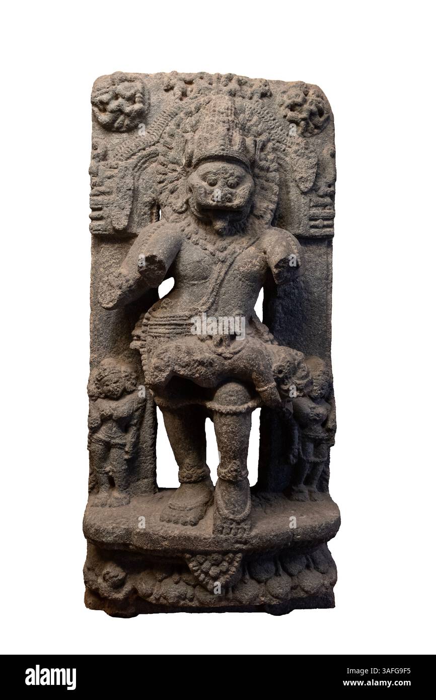 Narasimha. Dharmasala, Jajpur. 12th century AD. Style: Ganga. Material ...
