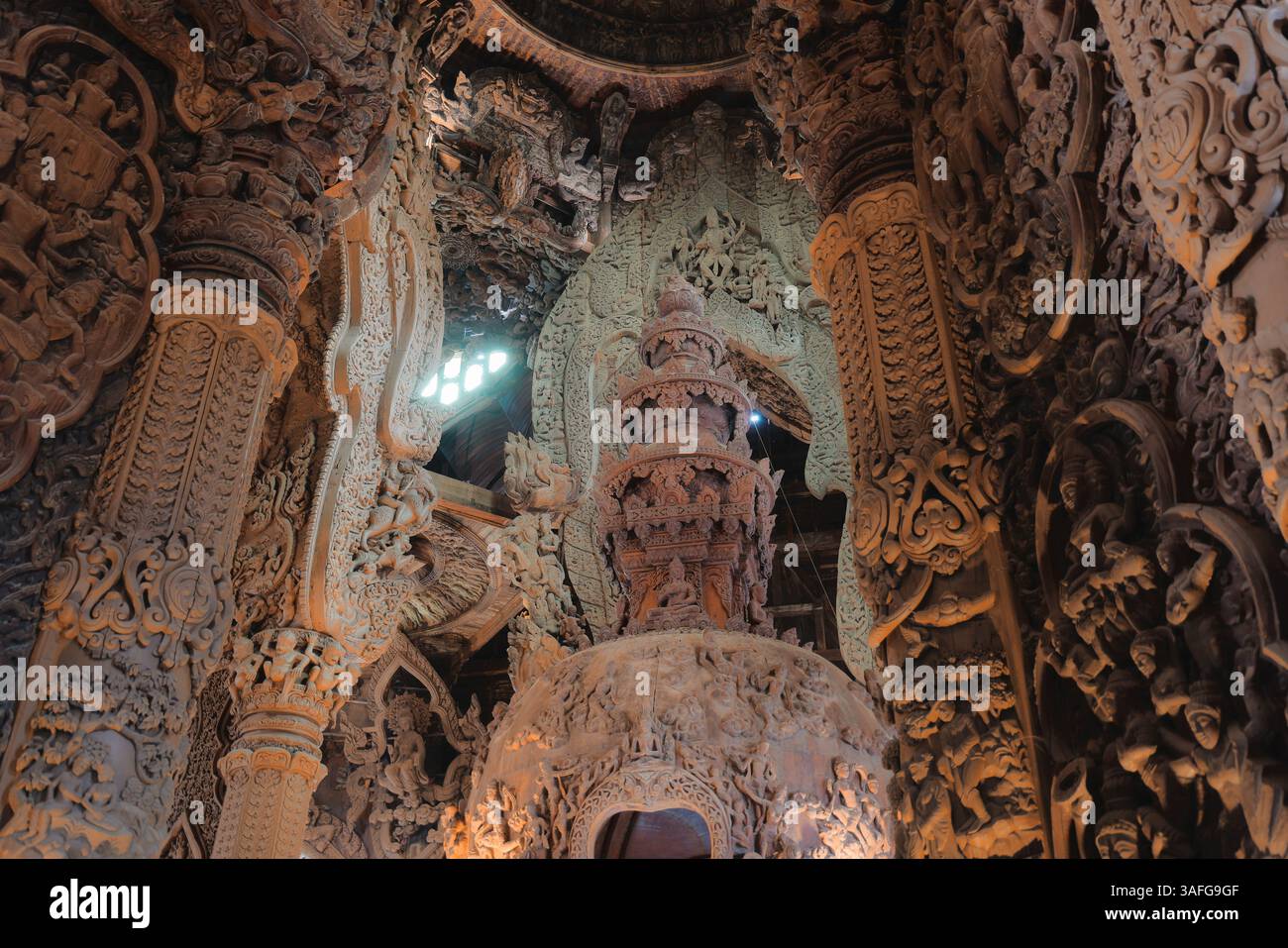 The Intricate and Beautiful Carvings Found in an Interior of an Ancient ...