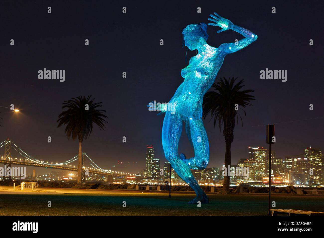 April 29, 2012 - San Francisco, California - "Bliss Dance," a 40 foot ...