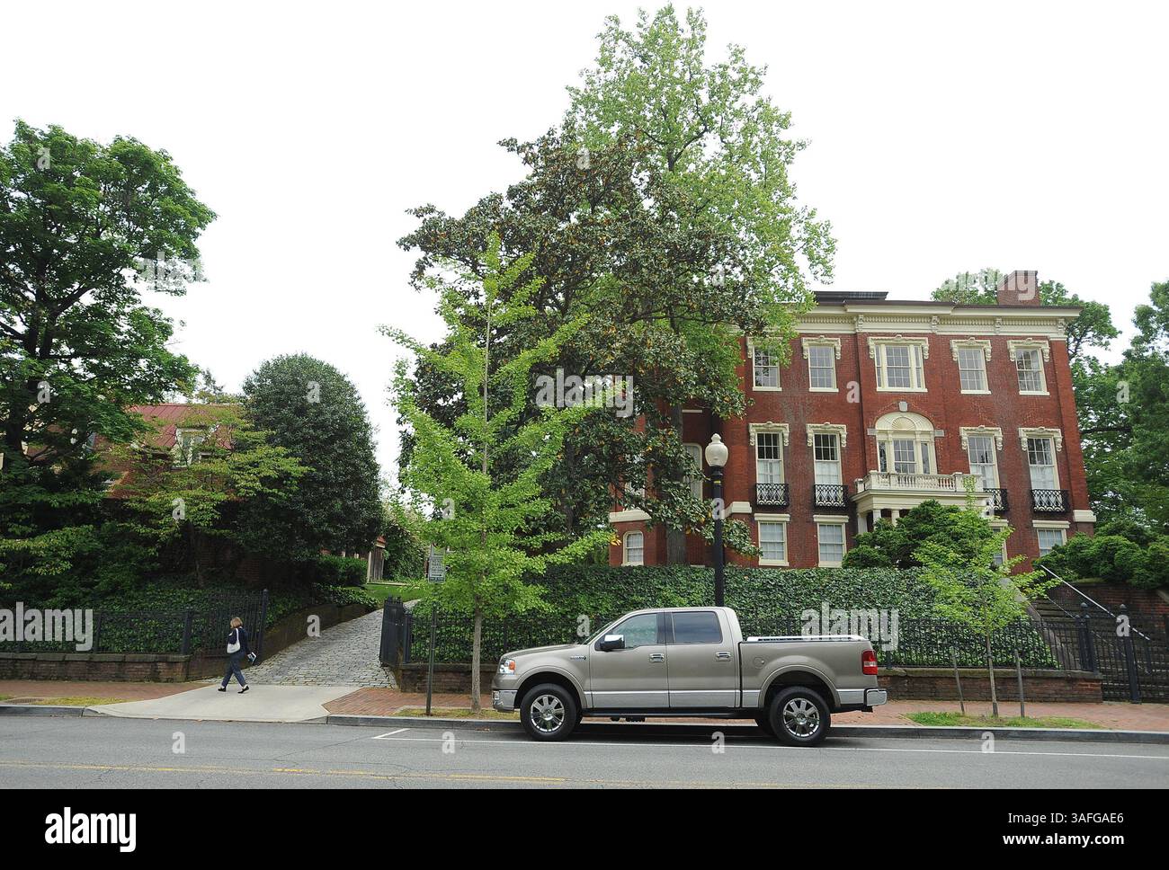 April 30, 2012 - Washington, DC, USA - A home owned by bilionaire ...