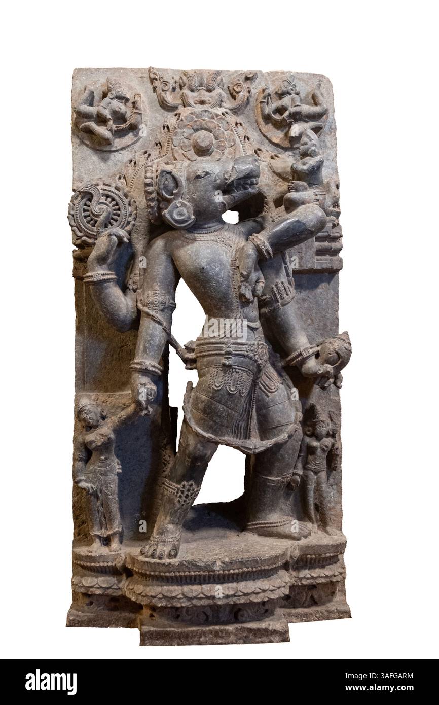 Sculpture of varaha Cut Out Stock Images & Pictures - Alamy