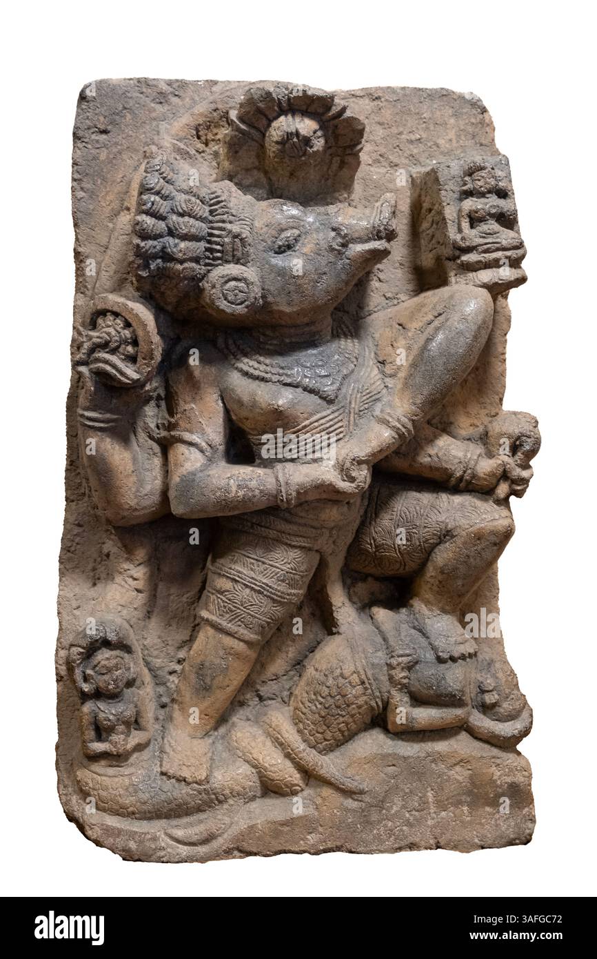 Varaha. Period: 10th century AD. Style: Somavamsi. Provenance: Khiching ...