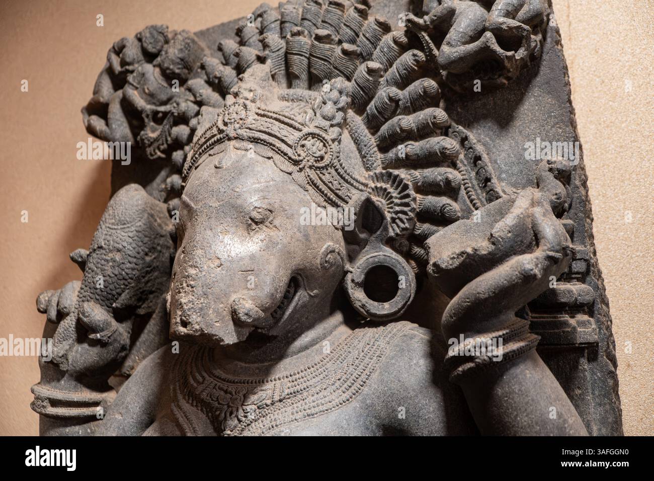 Varah avatar. Dharmasala, Jajpur, 8th century AD Stock Photo - Alamy