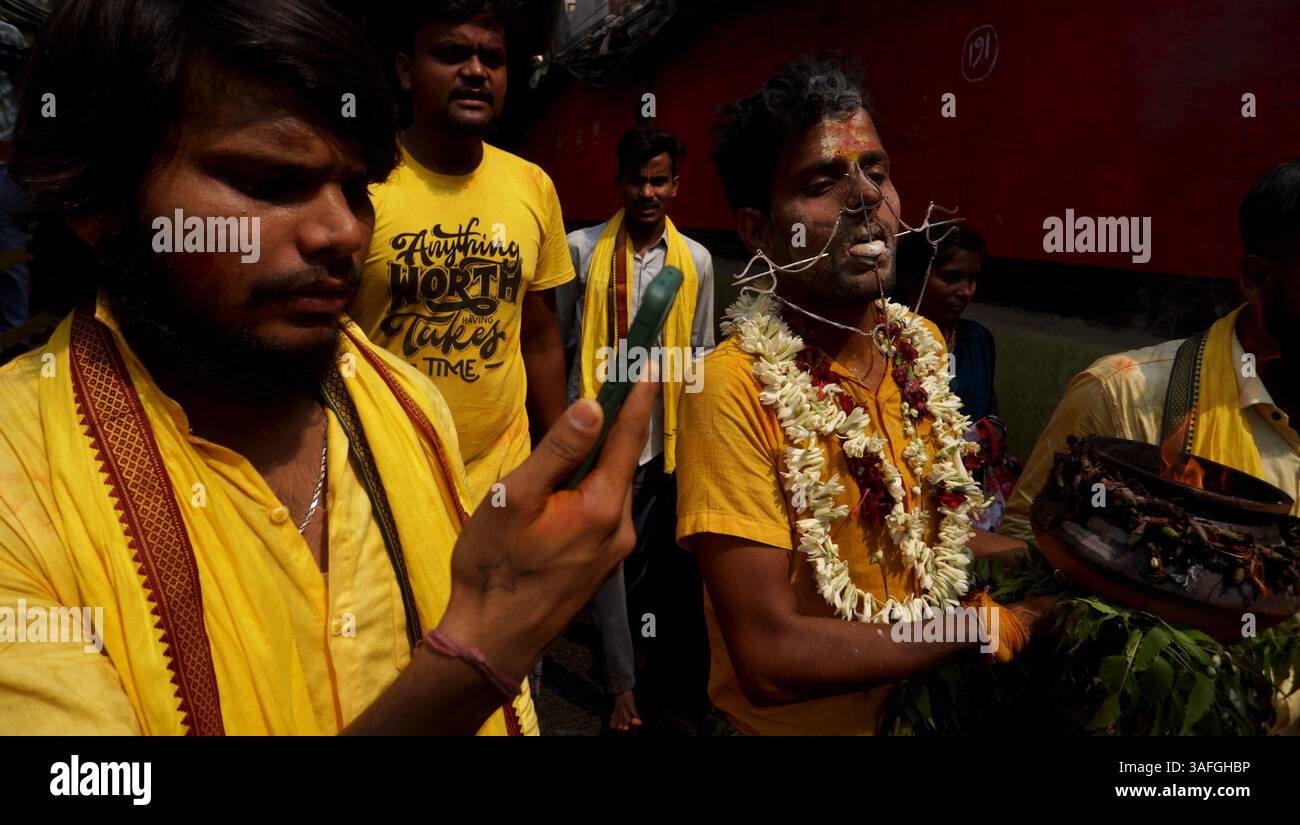Devotees Celebrating Vel Vel Festival in India with Body Piercings ...