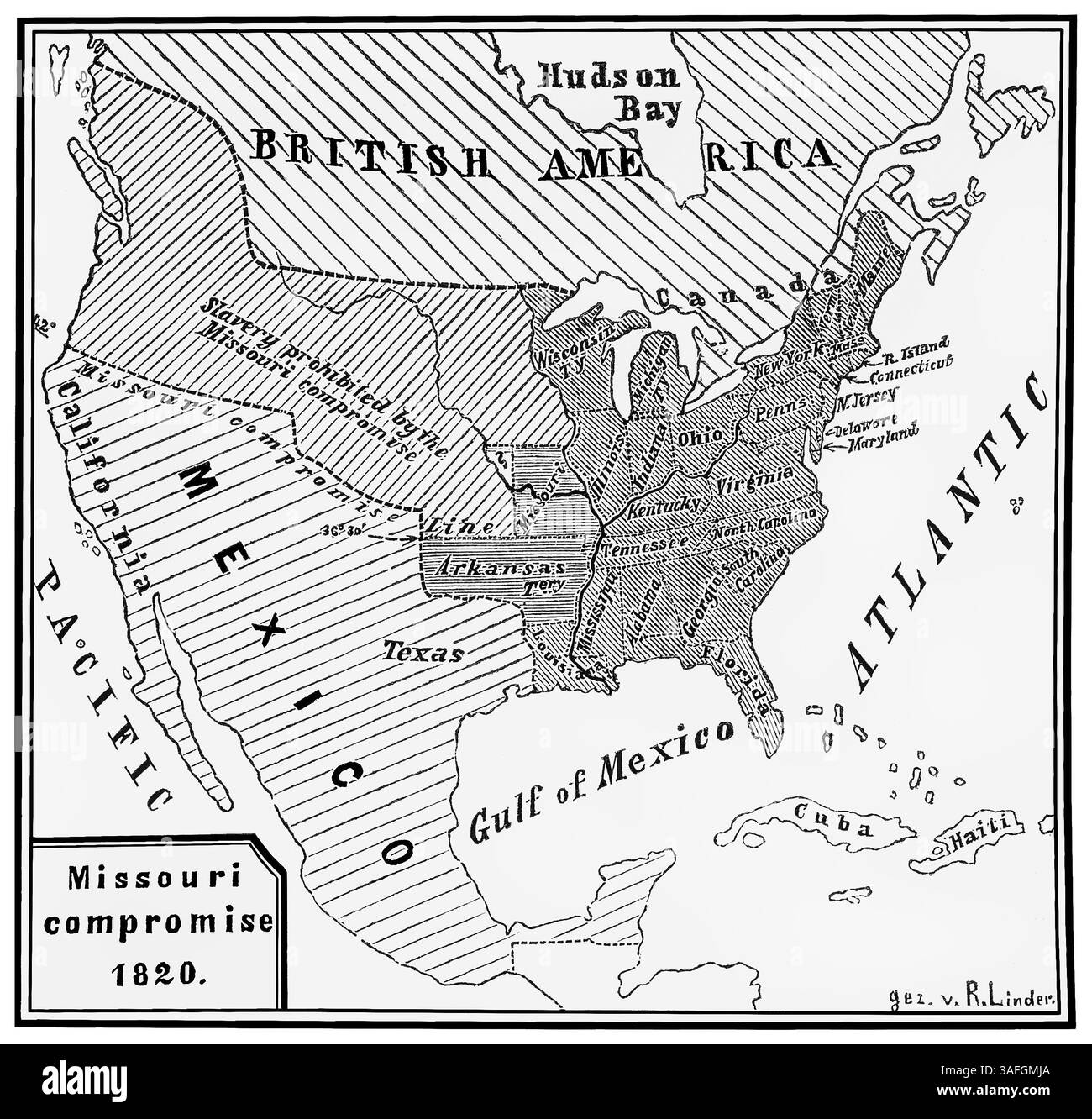 The missouri compromise of 1820 hi-res stock photography and images - Alamy
