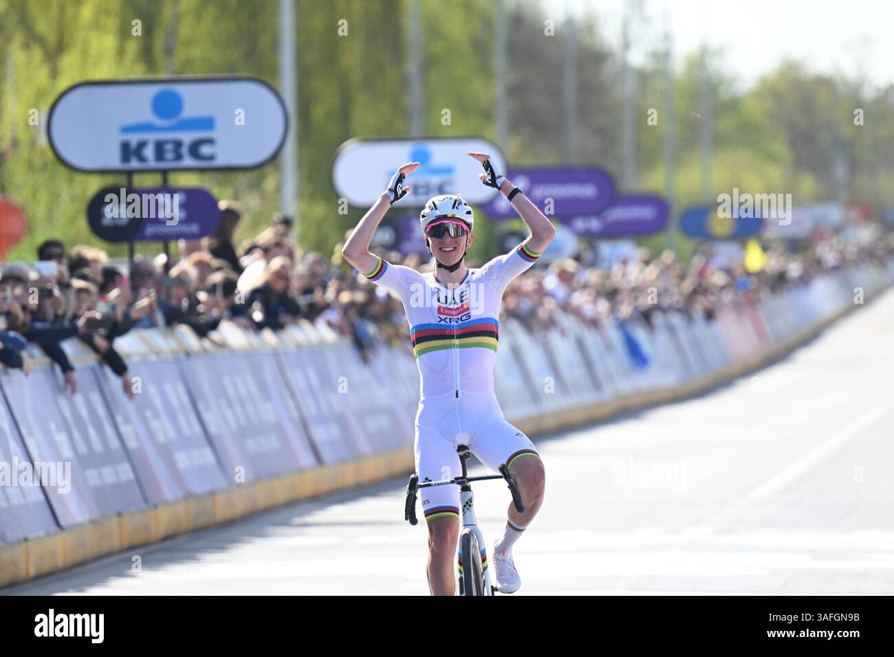 Tadej Pogacar wins Tour of Flanders 2025 Stock Photo - Alamy