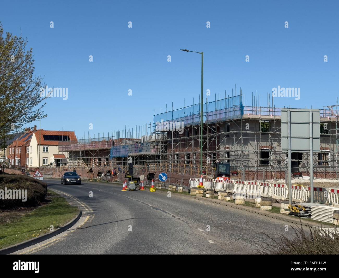 New houses being built on the Kingswood development, Hull, East ...