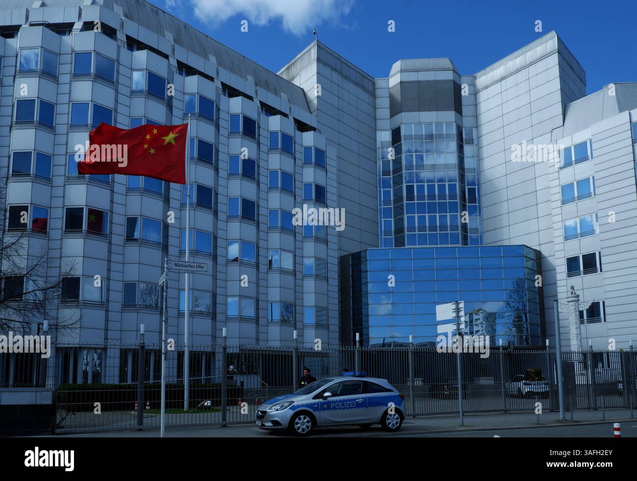 Chinese Embassy building in Berlin, 2025 Stock Photo - Alamy