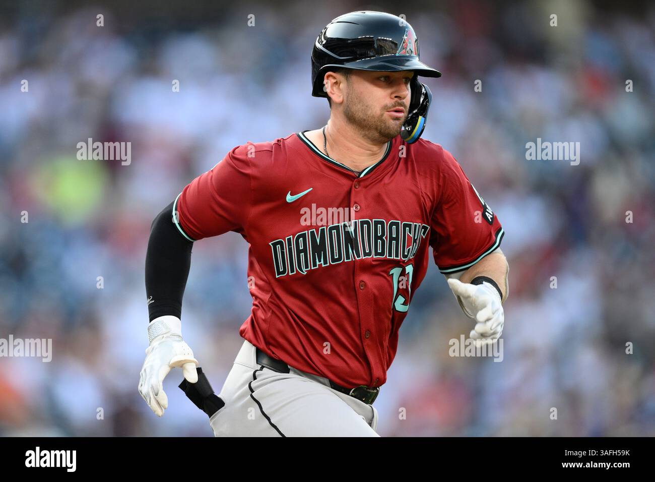Arizona Diamondbacks' Tim Tawa in action during a baseball game against ...