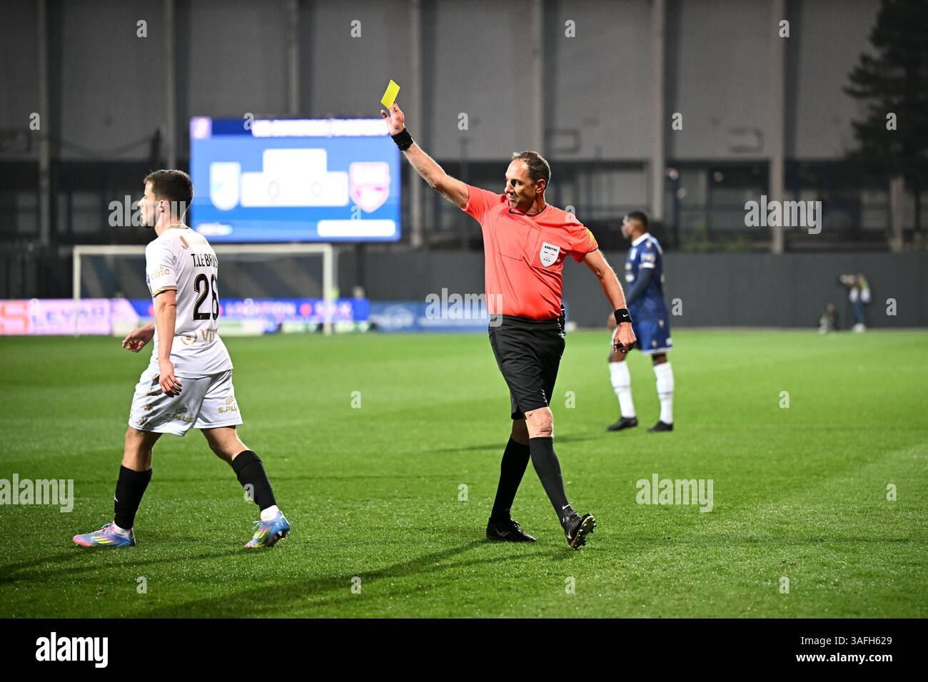 Mikael LESAGE (ARBITRE) during the Ligue 2 BKT match between Dunkerque ...
