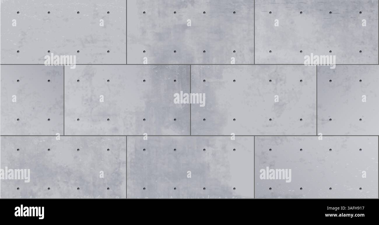 Realistic vector seamless texture of concrete wall. Desktop background ...