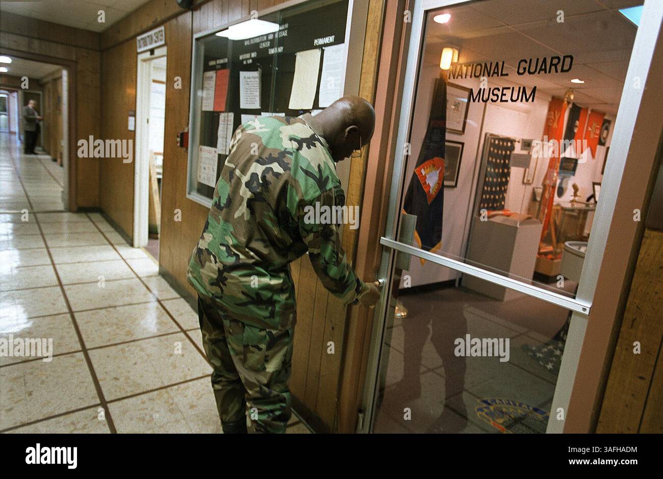 Command Sgt. Major Arthur J. Williamson Jr. of the DC National Guard ...