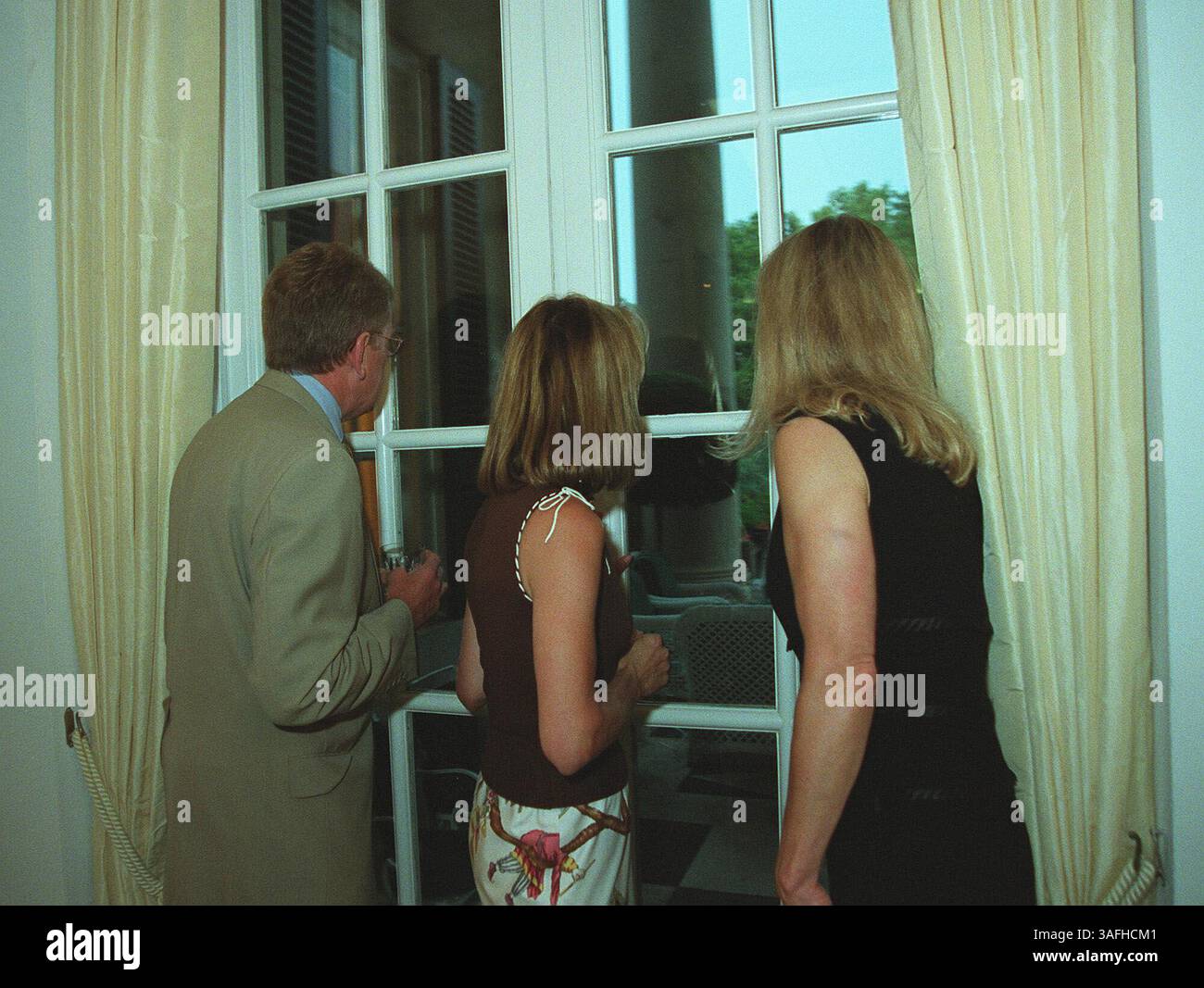 During a reception at the British Ambassador's residence for the ...