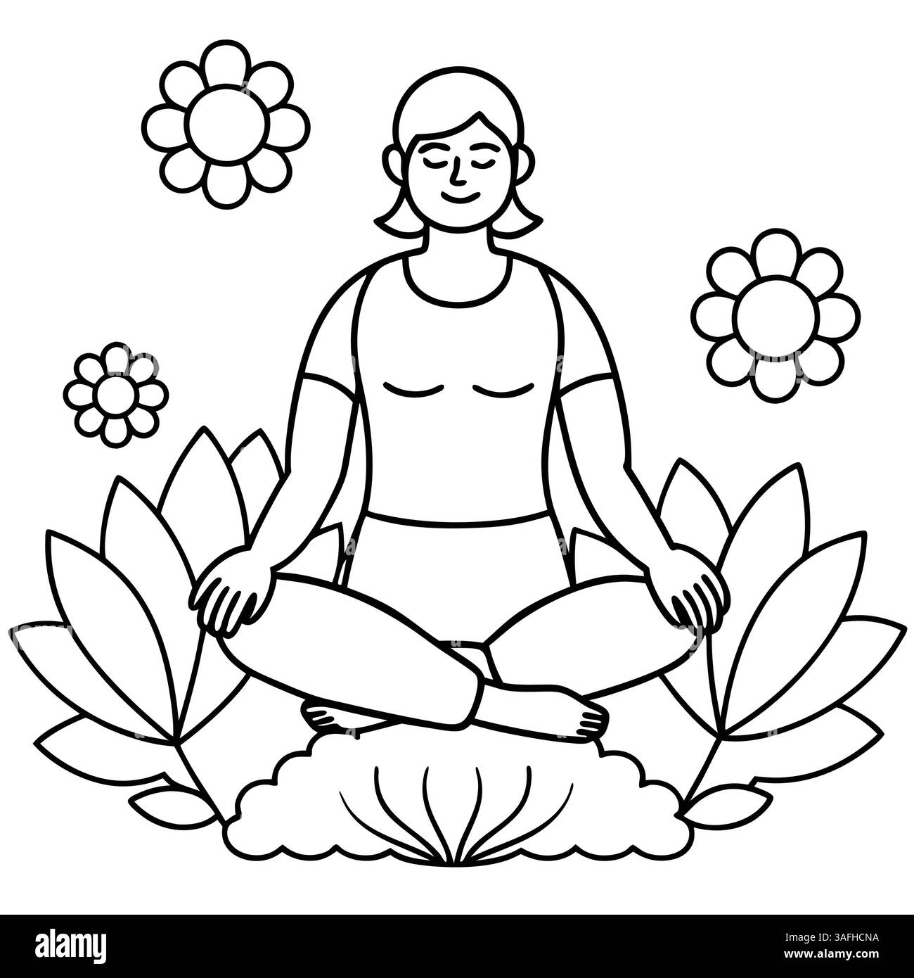 Yoga Coloring Pages for Kids – Fun Printable Yoga Poses, Mindfulness ...