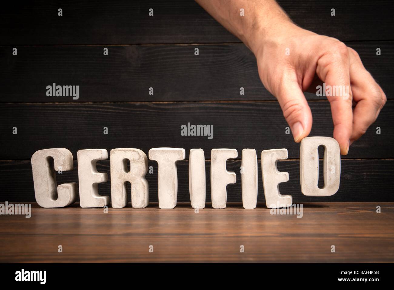 Certified expert stamp hi-res stock photography and images - Alamy