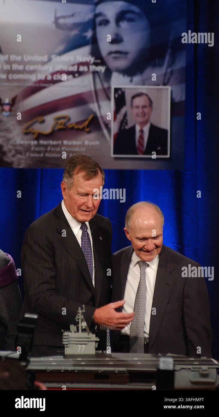 Former President George Herbert Walker Bush, the 41st President of the ...