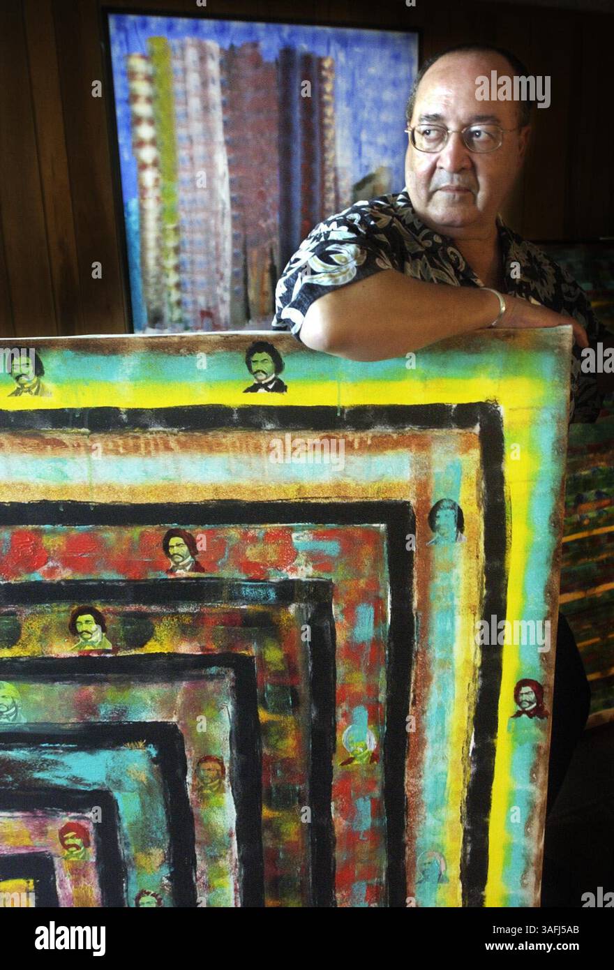 Russell D. Simmons, Senior Vice President Riggs Bank takes time for a ...