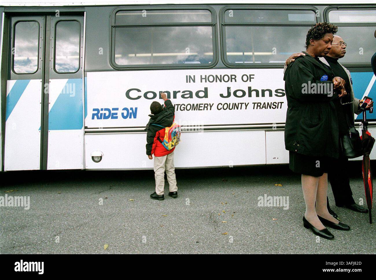 Jordan Douglas, 5, nephew of bus driver and sniper victim Conrad ...
