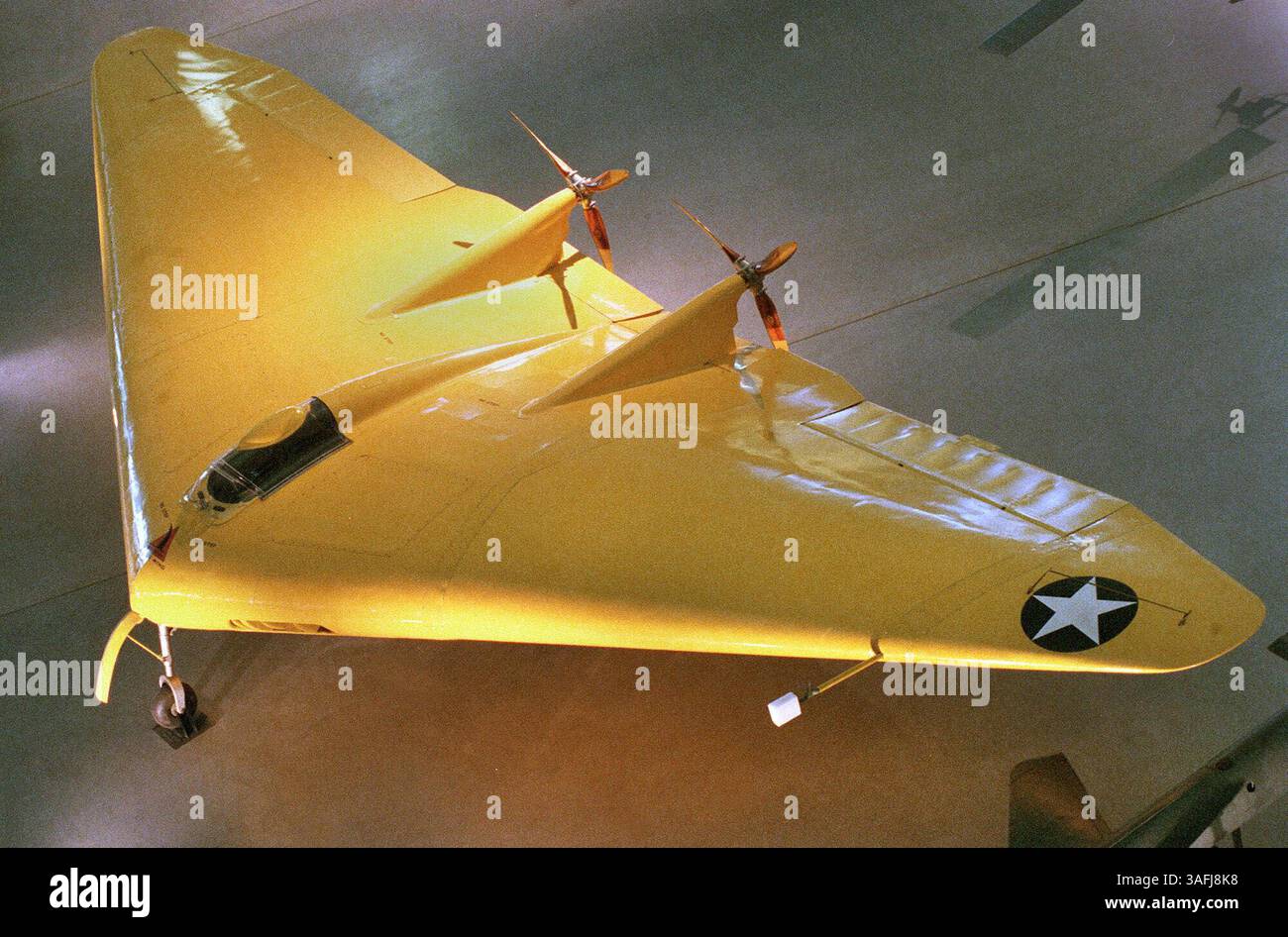 The Northrop N-1 Flying Wing, the first airplane with cockpit, engines ...