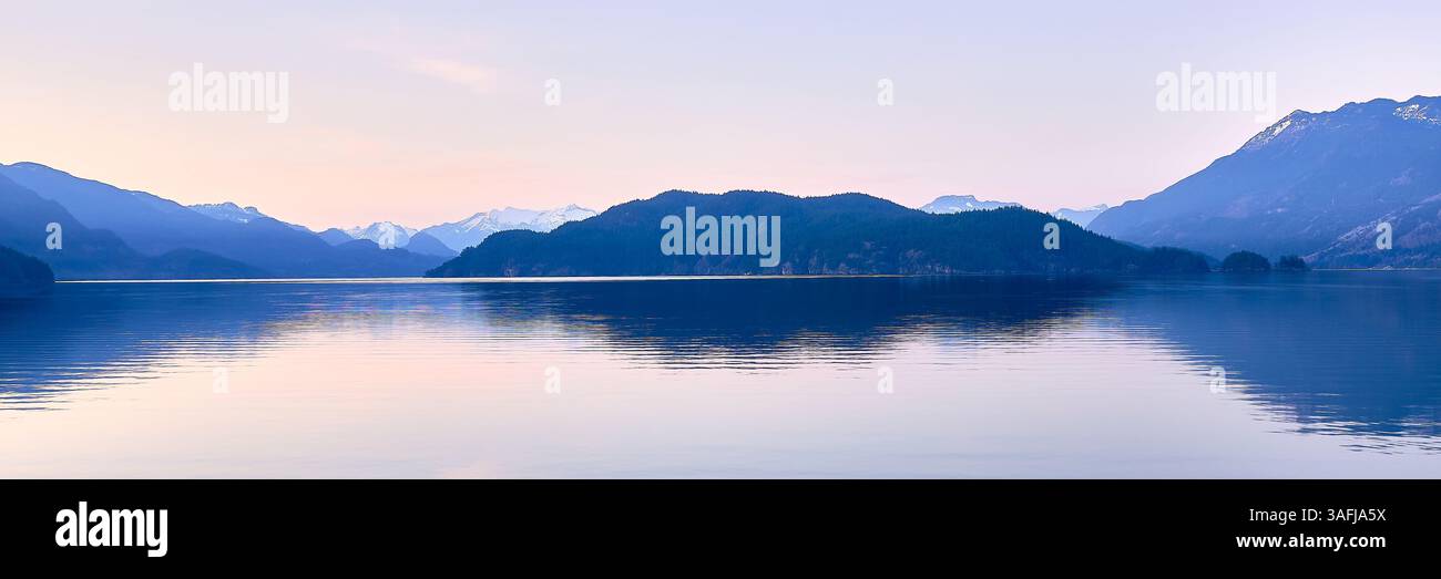 This is a photo of Harrison Lake in front of Harrison Hot Springs ...
