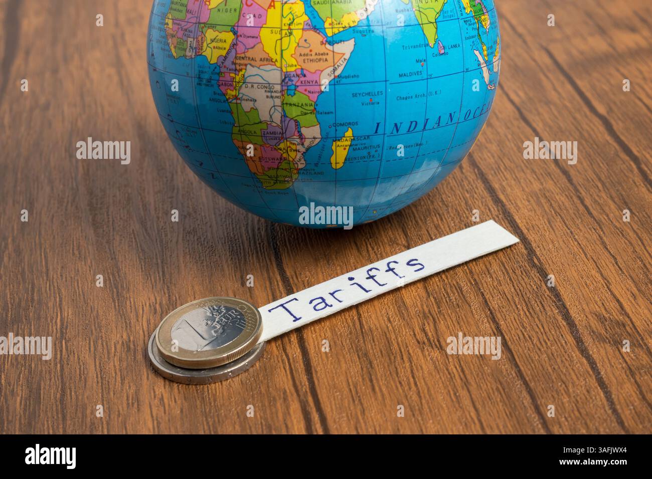 Tariffs and Global Trade in Africa and the Indian Ocean Stock Photo - Alamy