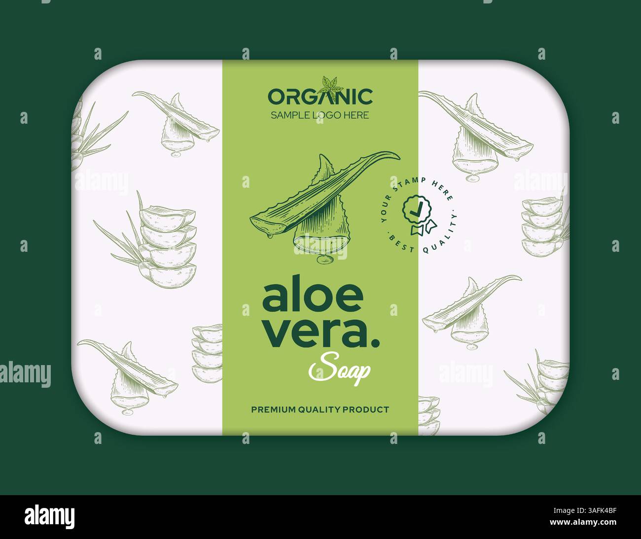 Soap Box Design Aloe vera Packaging Design Bath Cosmetic Package Box ...