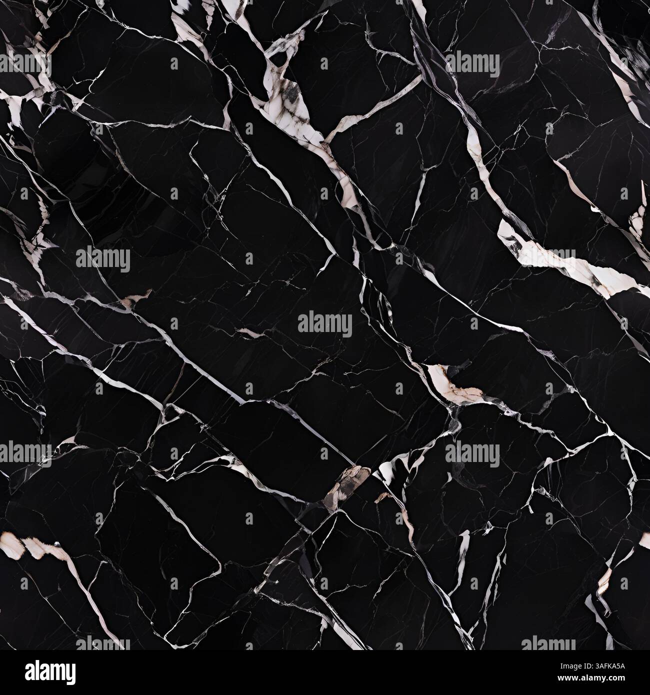 Black marble texture with bold white and beige veining Stock Photo - Alamy