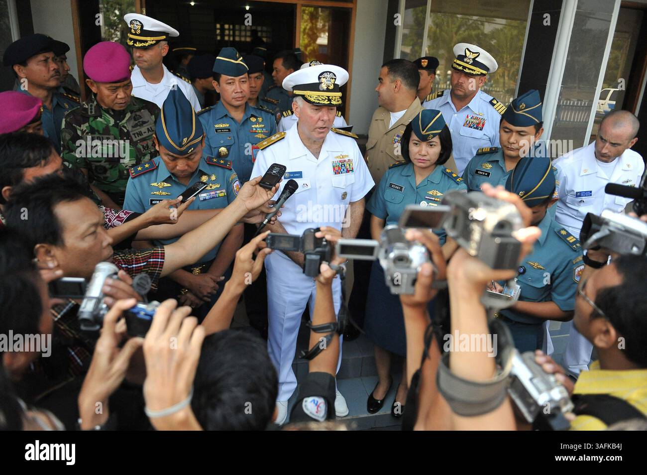 May 30, 2012 - Bangkalan, East Java, Indonesia - Republic Indonesia Fleet Commander Eastern ...
